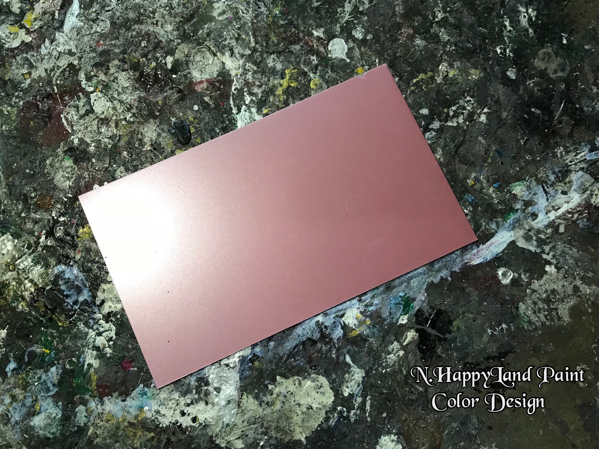 ออกแบบสี ชุด color design tone by NHP Pink Gold 2 – น.แฮปปี้เเลนด์ เพ้นท์